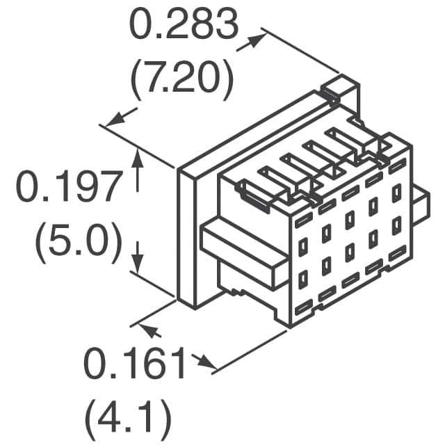 Hirose Electric Co Ltd DF20A-10DS-1C | DF20A-10DS-1C | ET11932975 ...