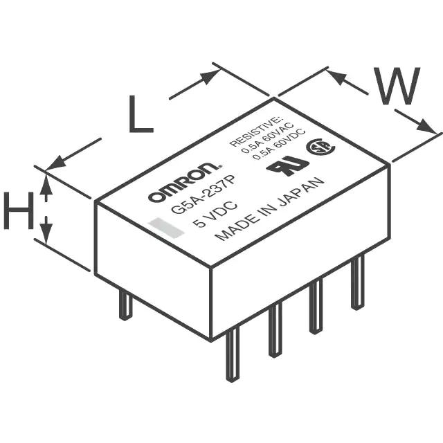 Omron Electronics Inc-EMC Div G5A-234P-DC24 | G5A-234P-DC24 ...