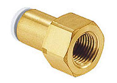 KQG2F04-01 | SMC | SMC Pneumatic Straight Threaded-to-Tube Adapter,