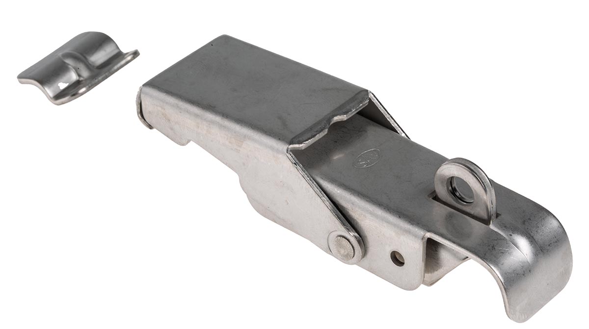 Stainless Steel Toggle Latch,Spring Loaded, 40kgf Op.Tension, 91 X 27 X ...
