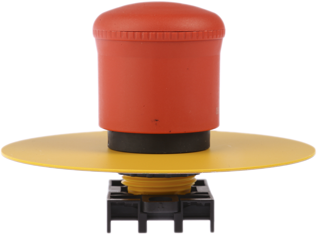 Eaton Mushroom Red Emergency Stop Push Button - Pull To Release, M22 Series, 22mm Cutout, Dome ...