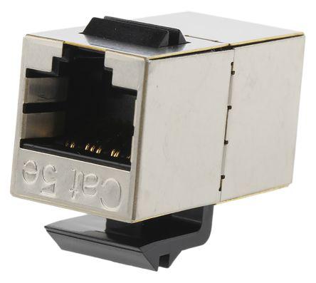 COMMSCOPE Cat5e RJ45 Coupler, 2 Port, Shielded | 2111122-1 | ET13925657 ...