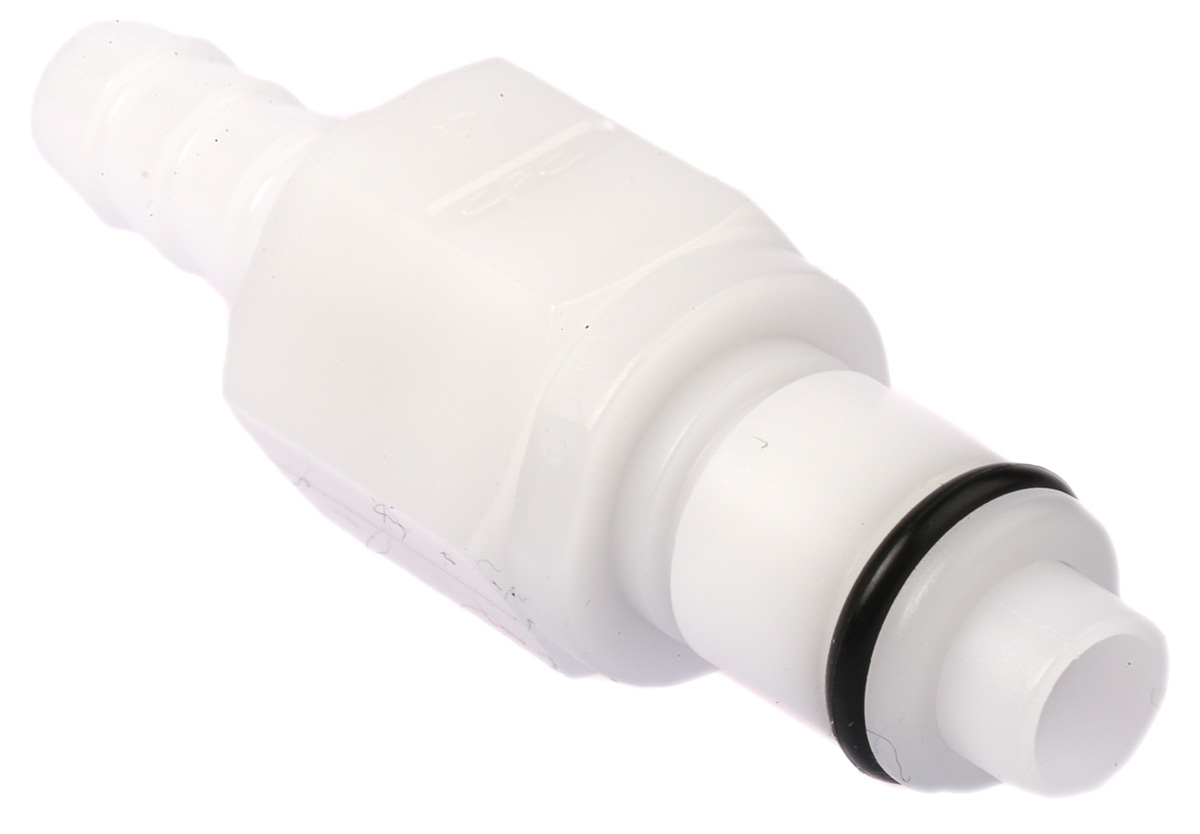 Straight Male Hose Coupling Coupling Insert - Valved, Acetal | PLCD220 ...