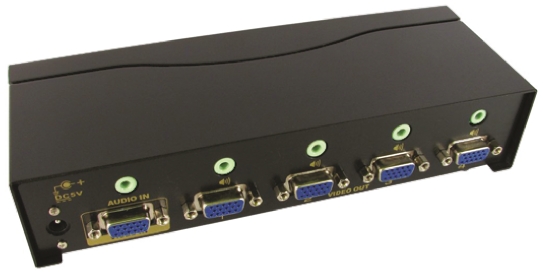 NewLink 1 x 4 VGA Splitter | nlkvs-554aud | ET16931225 | Enrgtech LTD
