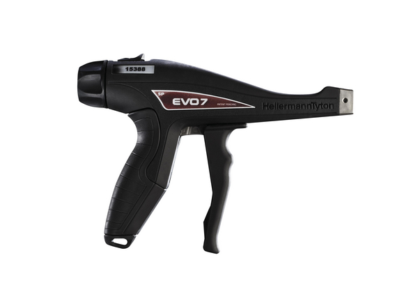 HellermannTyton 110-70130 EVO7SP-MET/PL-BK, Cable Tie Gun, 4.8mm Capacity | 110-70130 EVO7SP-MET ...