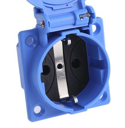 ET13904240 | 1661050 | ABL Sursum Blue 1 Gang Thermoplastic Electrical ...