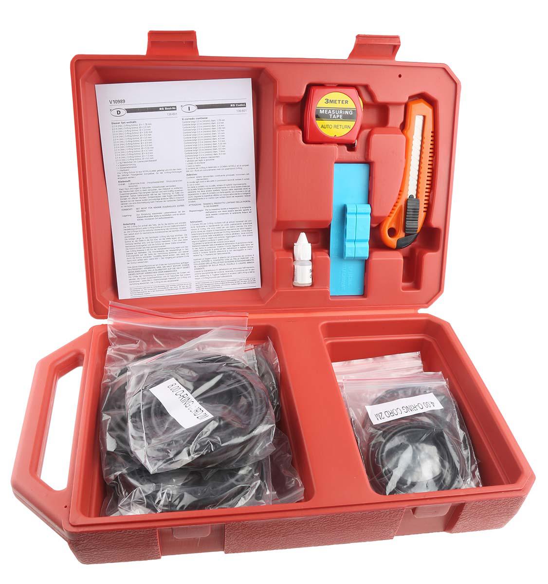 RS Pro Metric O-Ring Splicing Kit Nitrile, Kit Contents 18 Pieces | 136 ...
