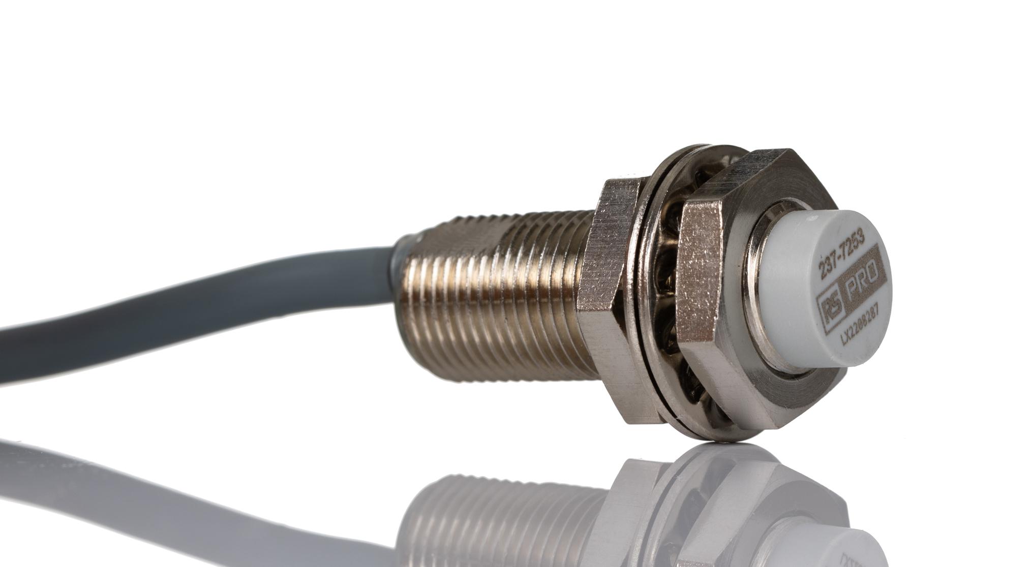 RS PRO Inductive Barrel-Style Proximity Sensor, M12 X 1, 8 Mm Detection, NPN/PNP Output | 237 ...