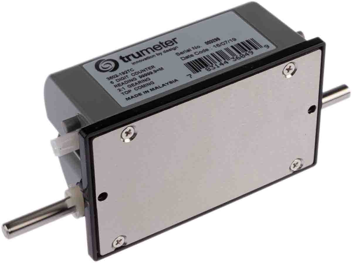 Mechanical Counter Trumeter 3602-192TC 6 digits Top Coming | 3602-192TC ...