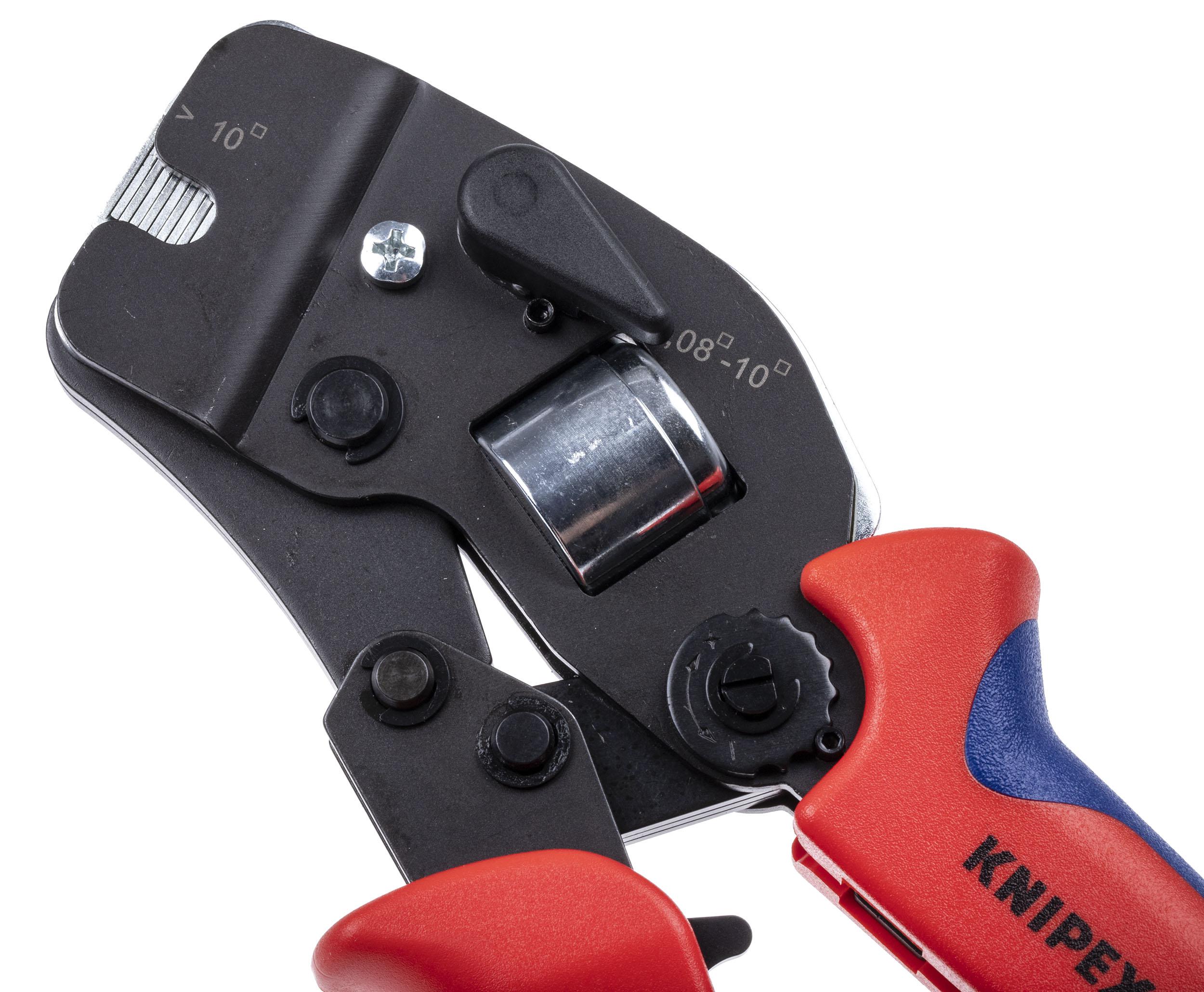 Knipex Crimping Tool for Bootlace Ferrule, 28 → 7 AWG | 97 53 09 ...