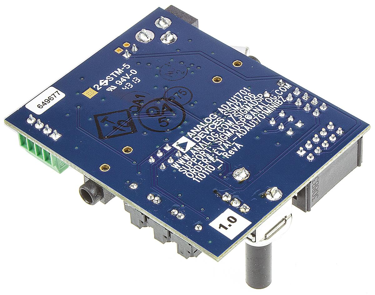 Analog Devices EVAL-ADAU1701MINIZ, Audio Processor Evaluation Board for ADAU1701 | EVAL ...