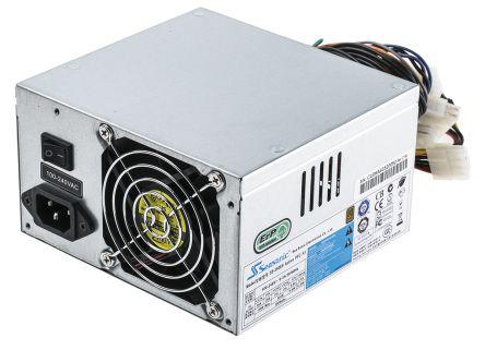 Seasonic 350W Computer PSU, 220V Ac Input, 3.3 V Dc, 5 V Dc, ±12 V Dc ...