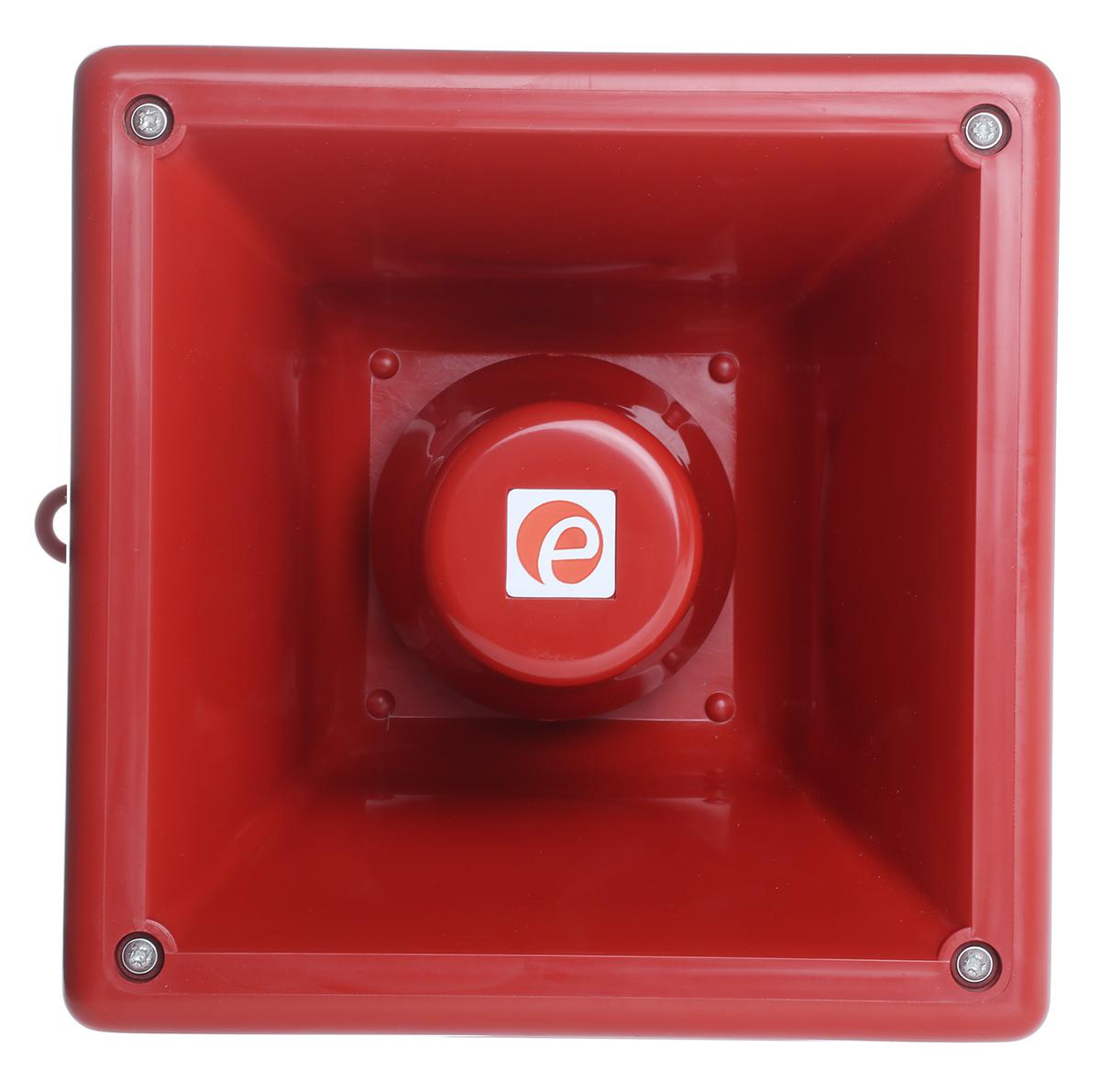 E2s A121 Red 45 Tone Electronic Sounder ,24 V Dc, 126dB At 1 Metre ...