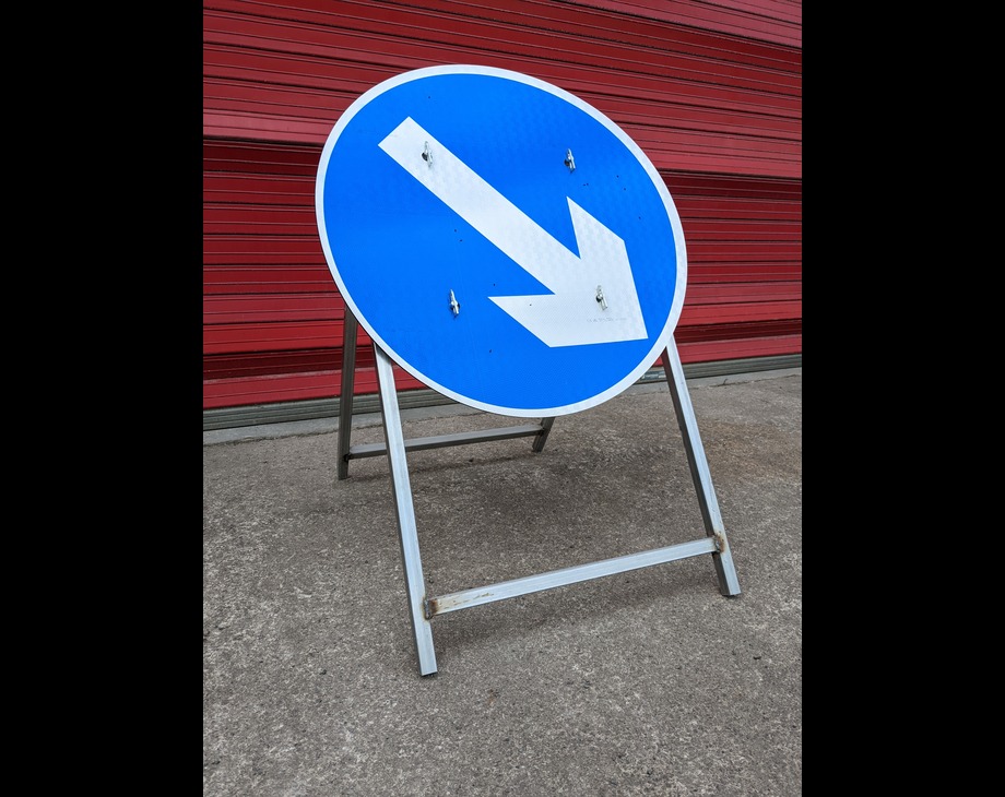 QF3 Quick-Fit Galvanised Sign Frame - Ernco Group