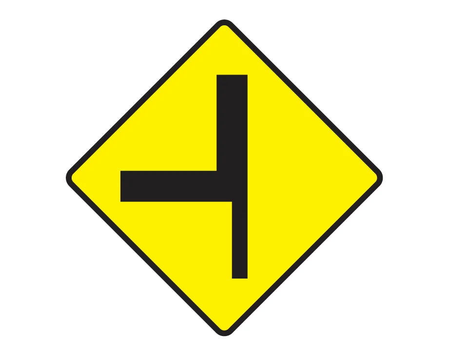 Junction With Major Road at Sharp Corner - Left (W018L) - Ernco Group