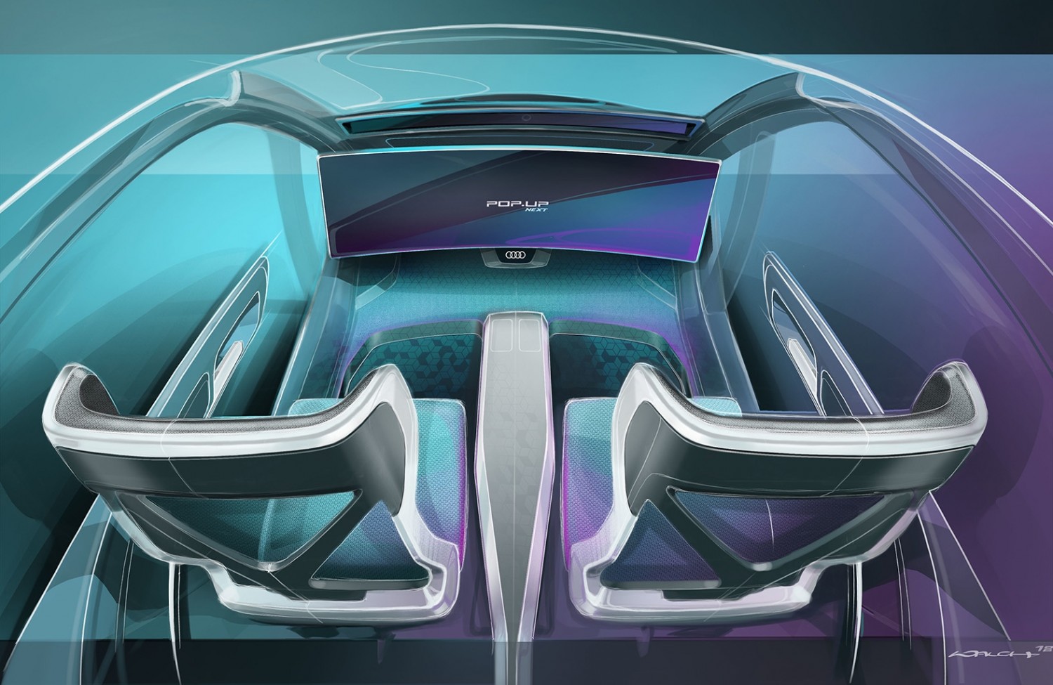 Audi pops up with a flyer | Eurekar