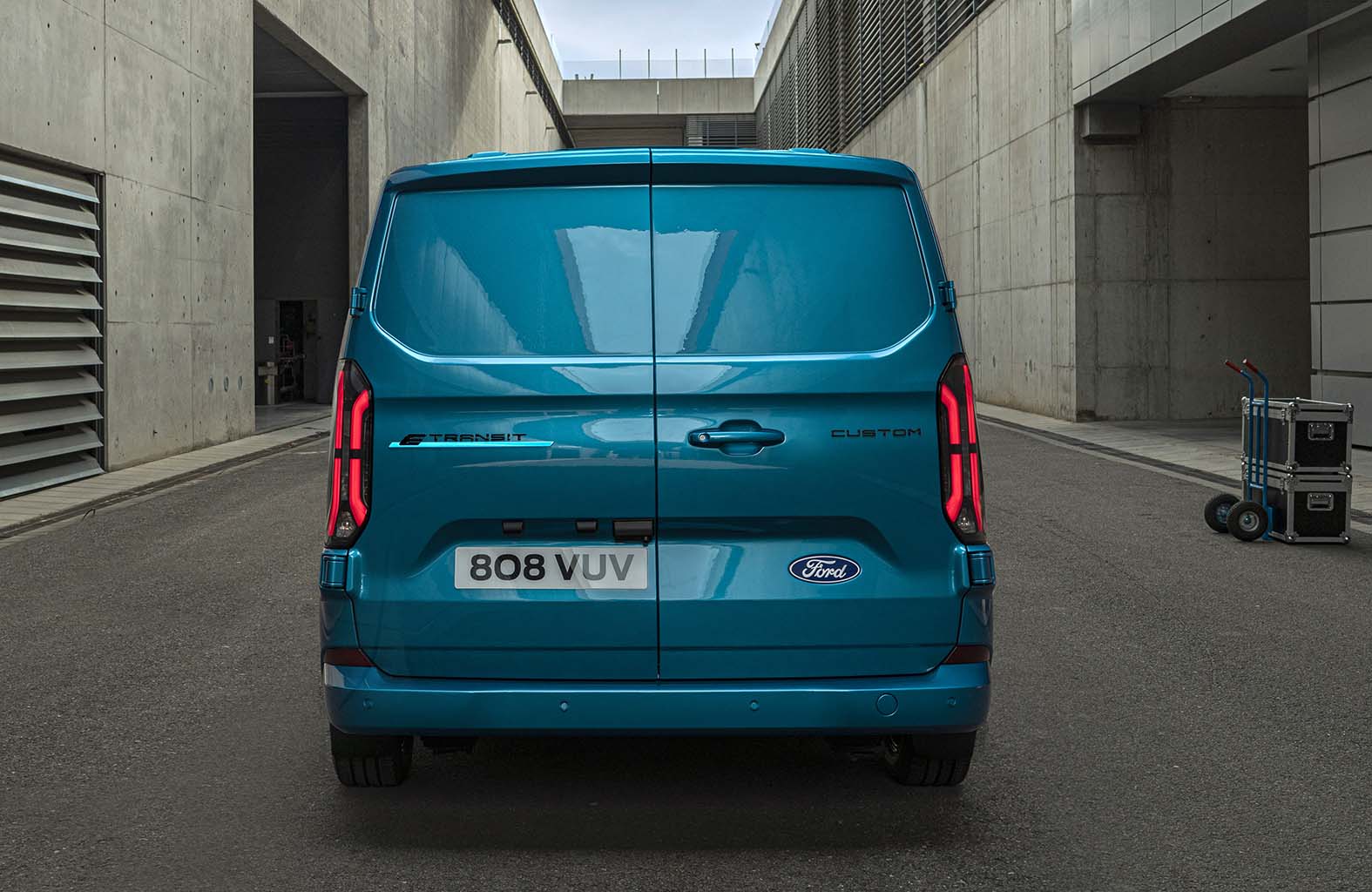 Ford's Custom EV van in Transit | Eurekar