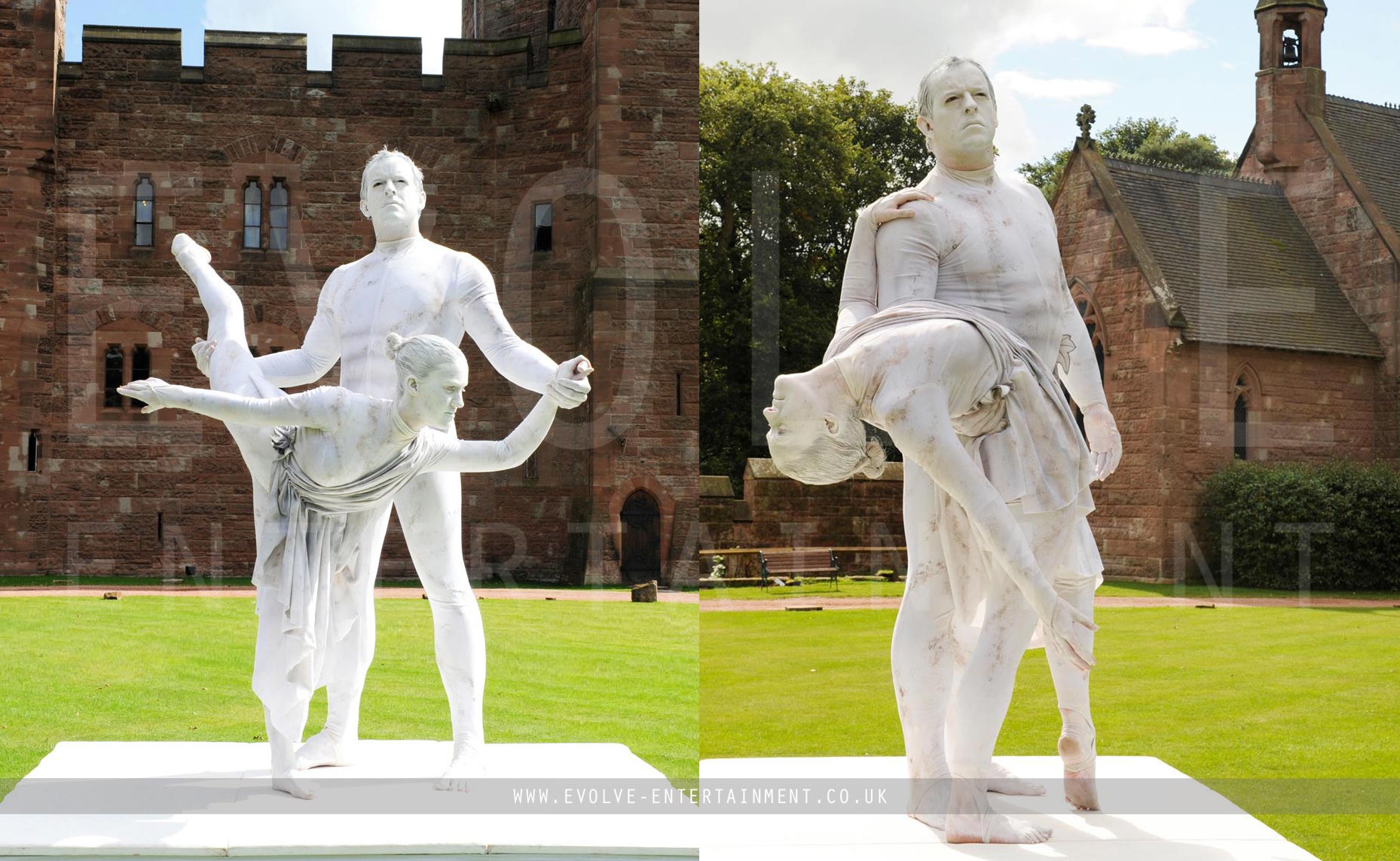 Acrobat Statues | Living Statues with an Acrobatic Twist