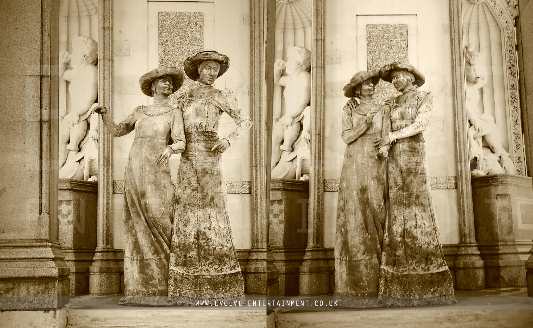 Stone Human Statues | Unique Event Entertainment