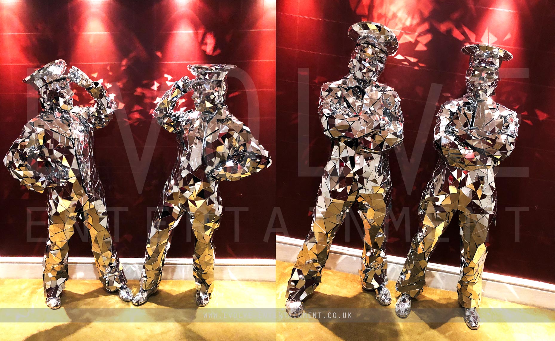 Mirror Men Dancers | Unique Dancers for Event Hire