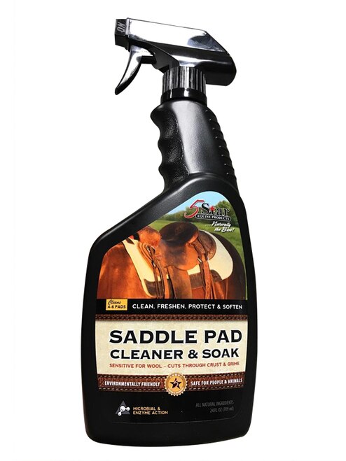 5 Star Saddle Pad Cleaner & Soak | HorseClicks