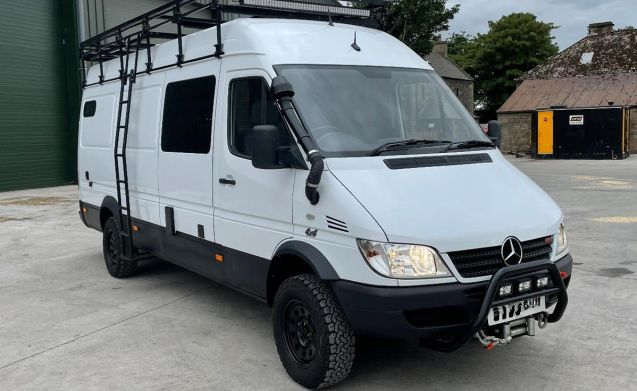 Mercedes 4 Berth 4x4 Mercedes Sprinter Adventure Van, (2004) Campervan ...