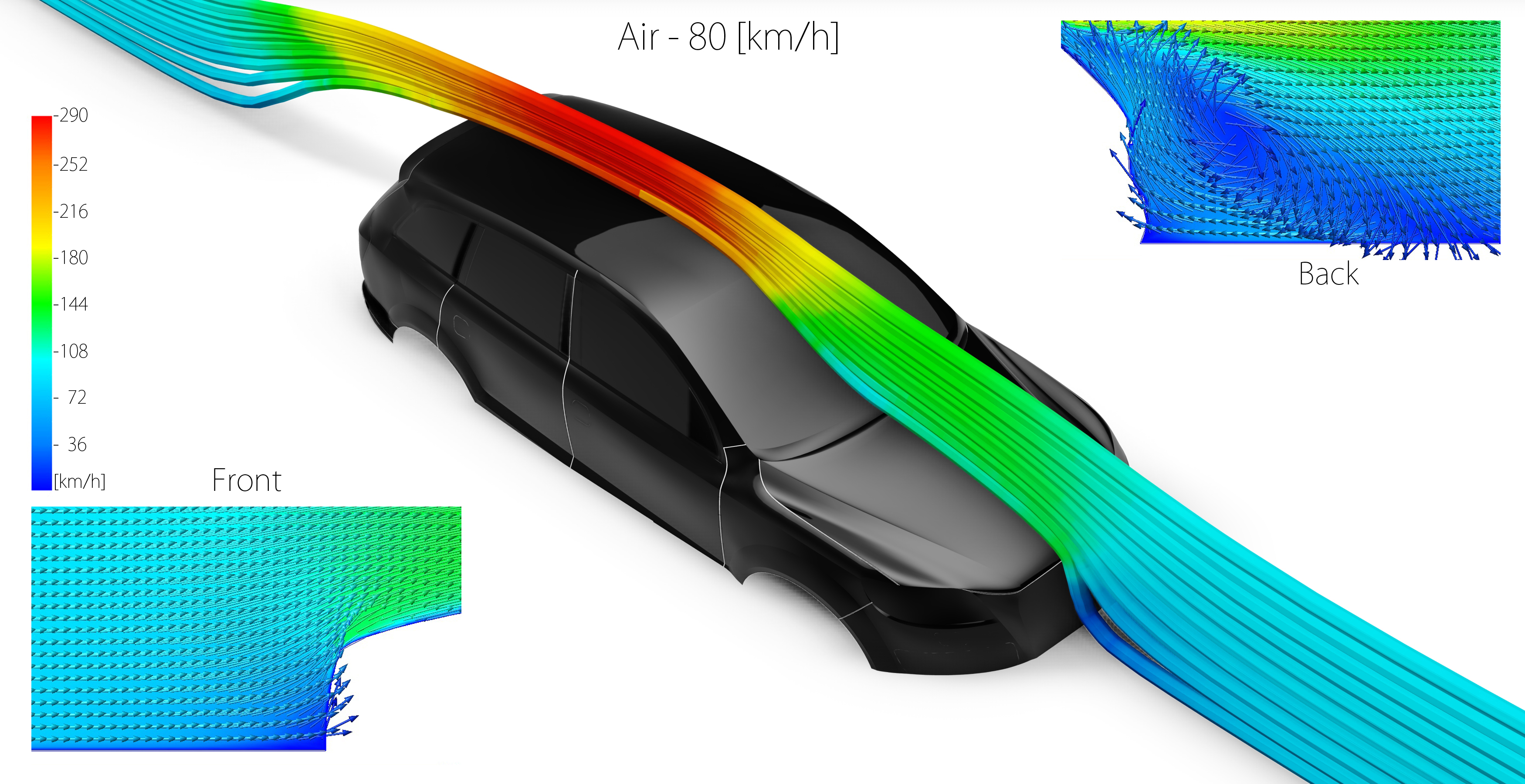 Audi Q7 CFD Simulation by David Špaček | CFD Simulations | FetchCFD