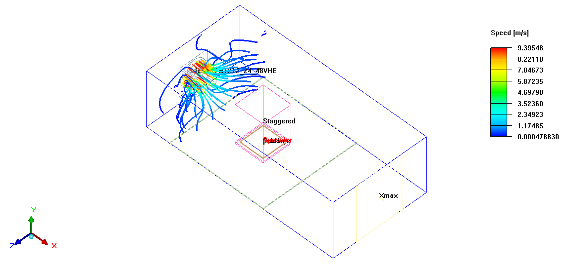 Pin Fin Heat Sink | CFD Simulations | FetchCFD