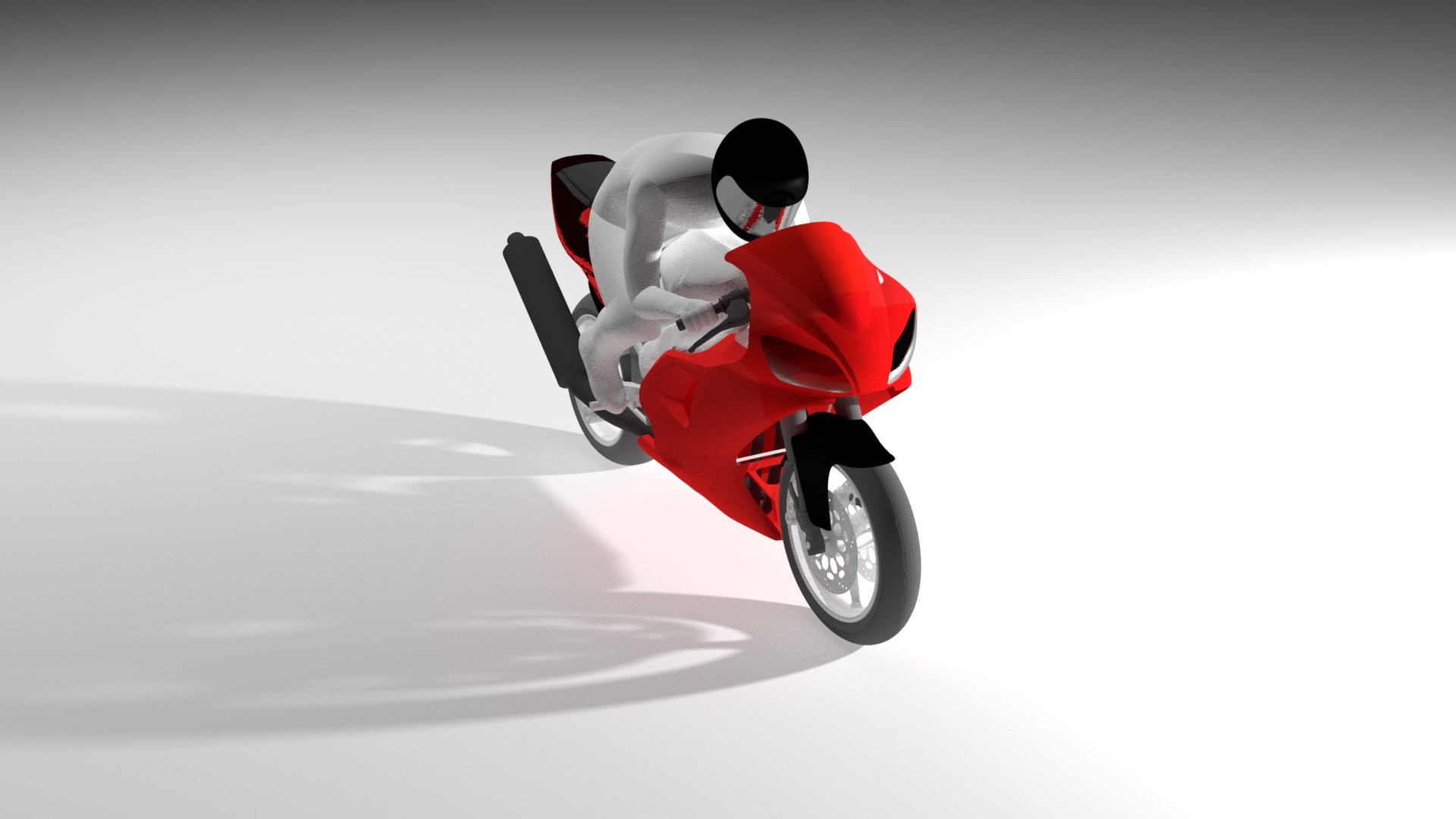 Motorbike 3D Model