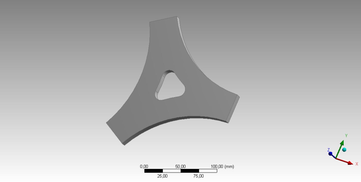 Triangular Plate CAD | 3D Models | FetchCFD