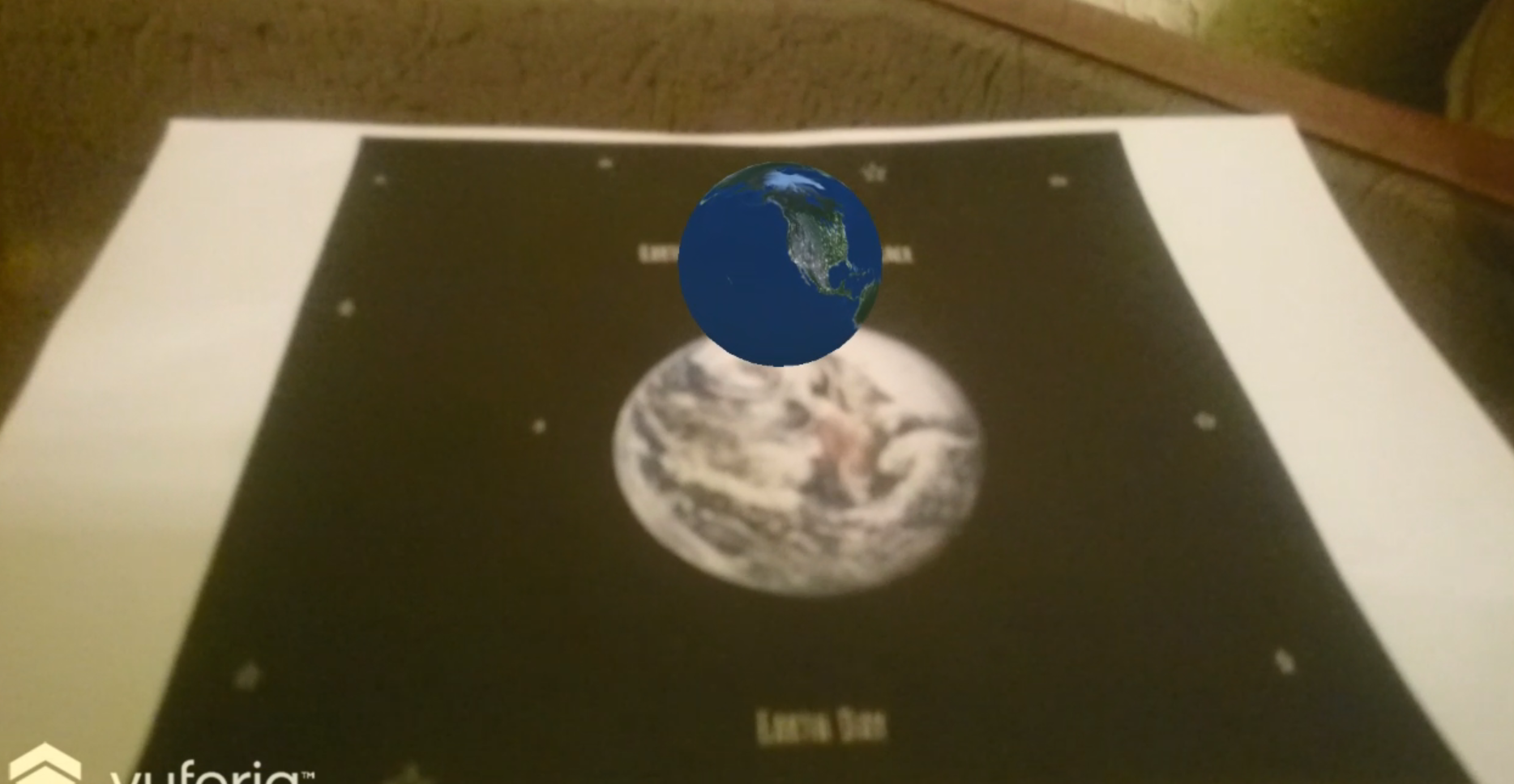 Earth Model in Augmented Reality