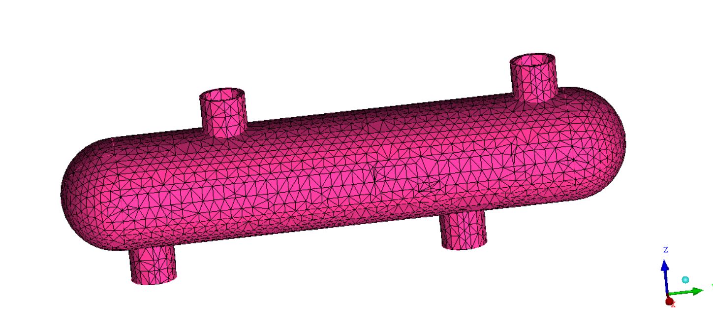 Shell and Tube Heat Exchanger Mesh for CFD | Mesh for CFD and FEA ...