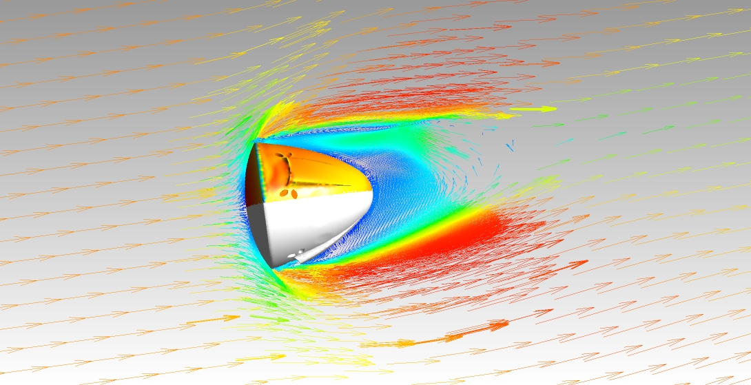 CFD Simulation of SpaceX Dragon | CFD Simulations | FetchCFD