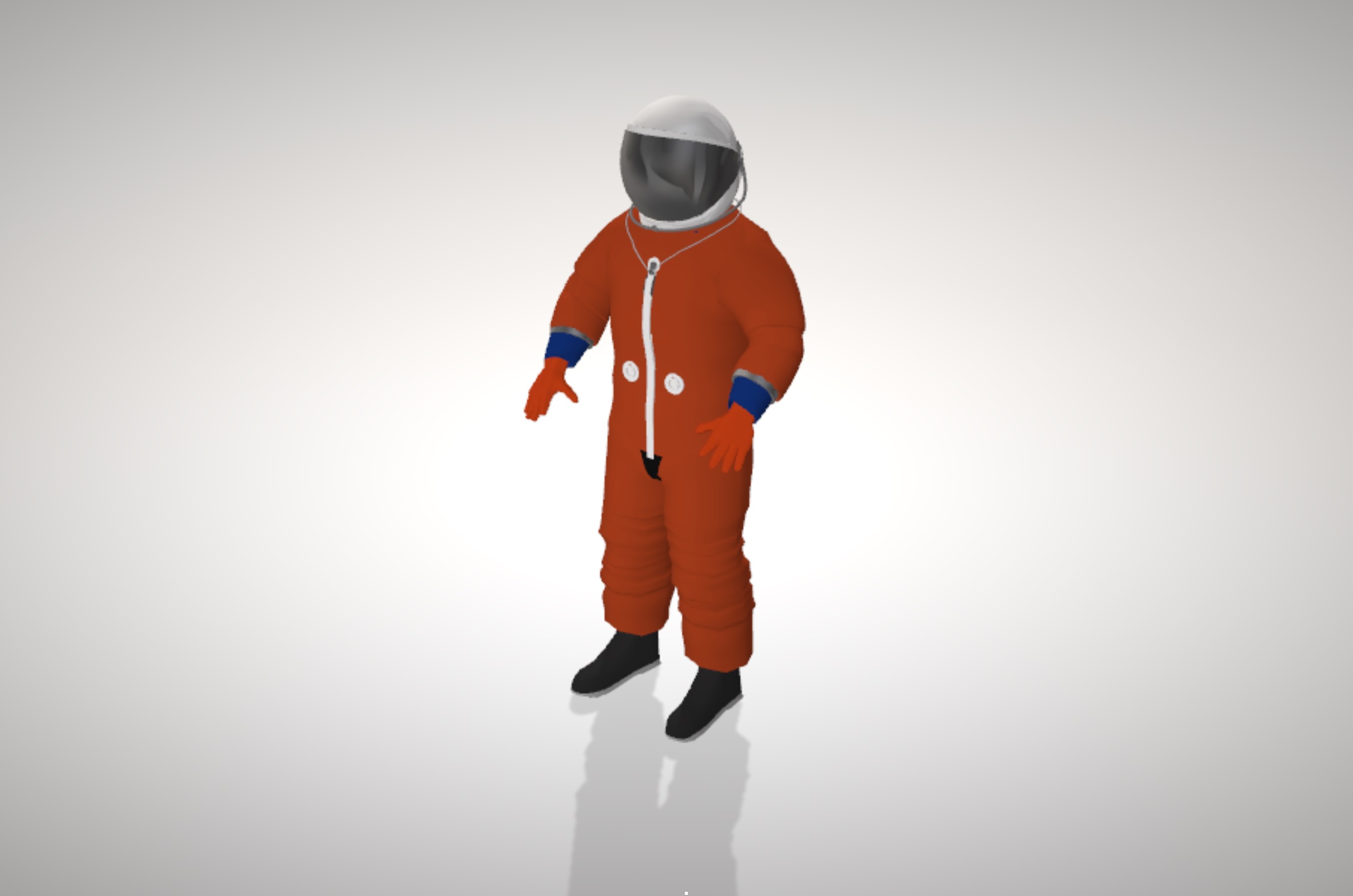 Advanced Crew Escape Suit in 3D - Free 3D Model - .glb .gltf - FetchCFD