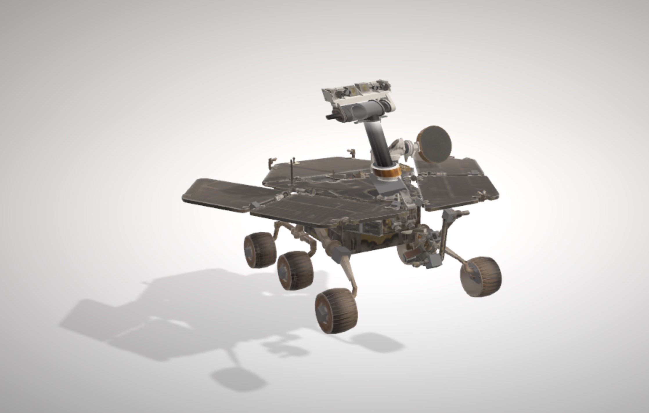 Spirit Rover Model