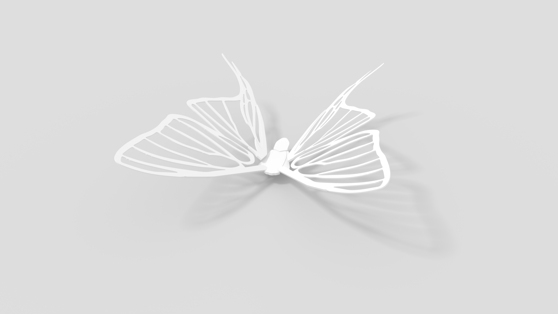 Butterfly 3D Model | 3D Models | FetchCFD