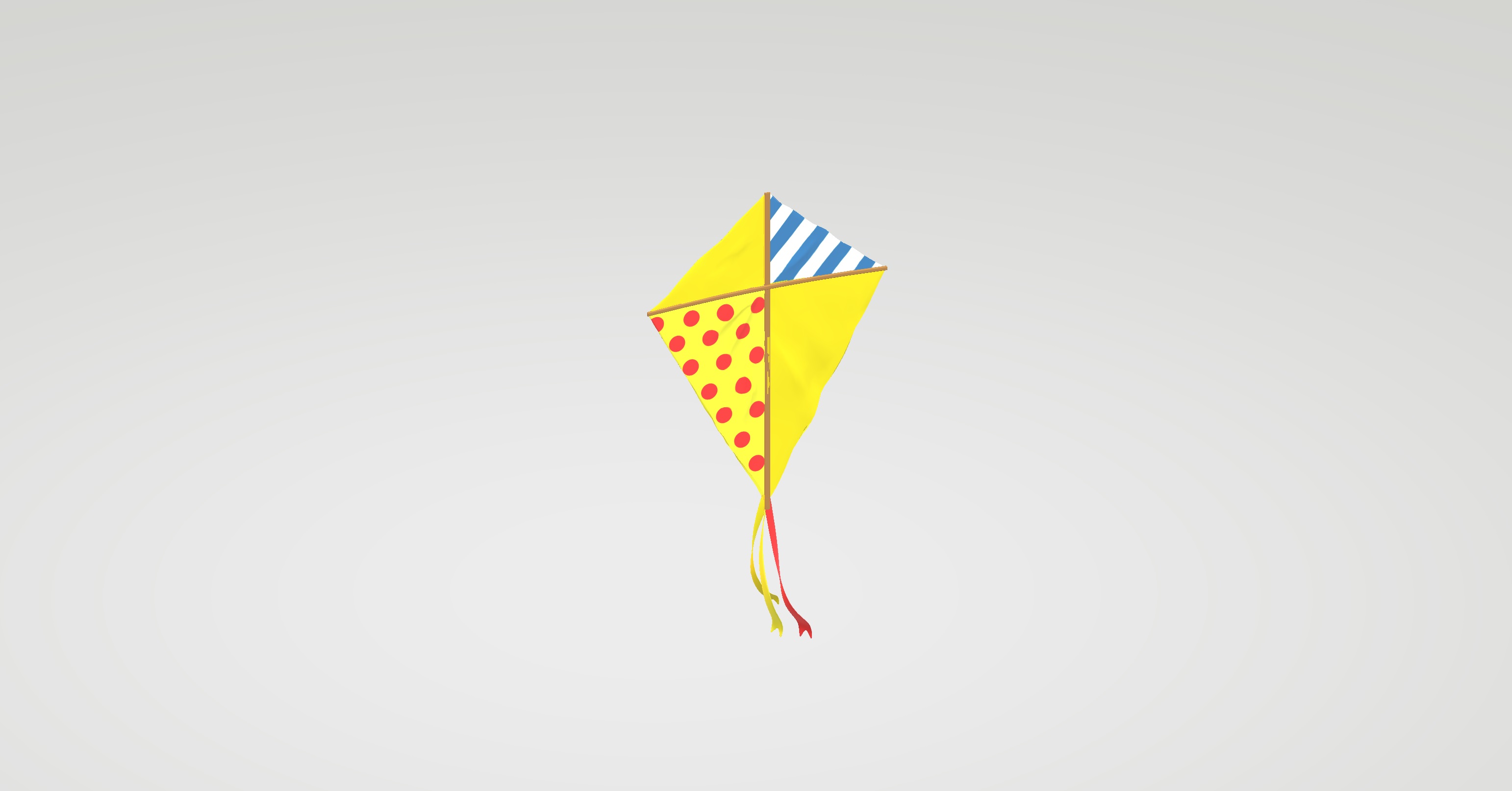 Kite 3D Model in 3D - Free 3D Model - .glb .gltf - FetchCFD