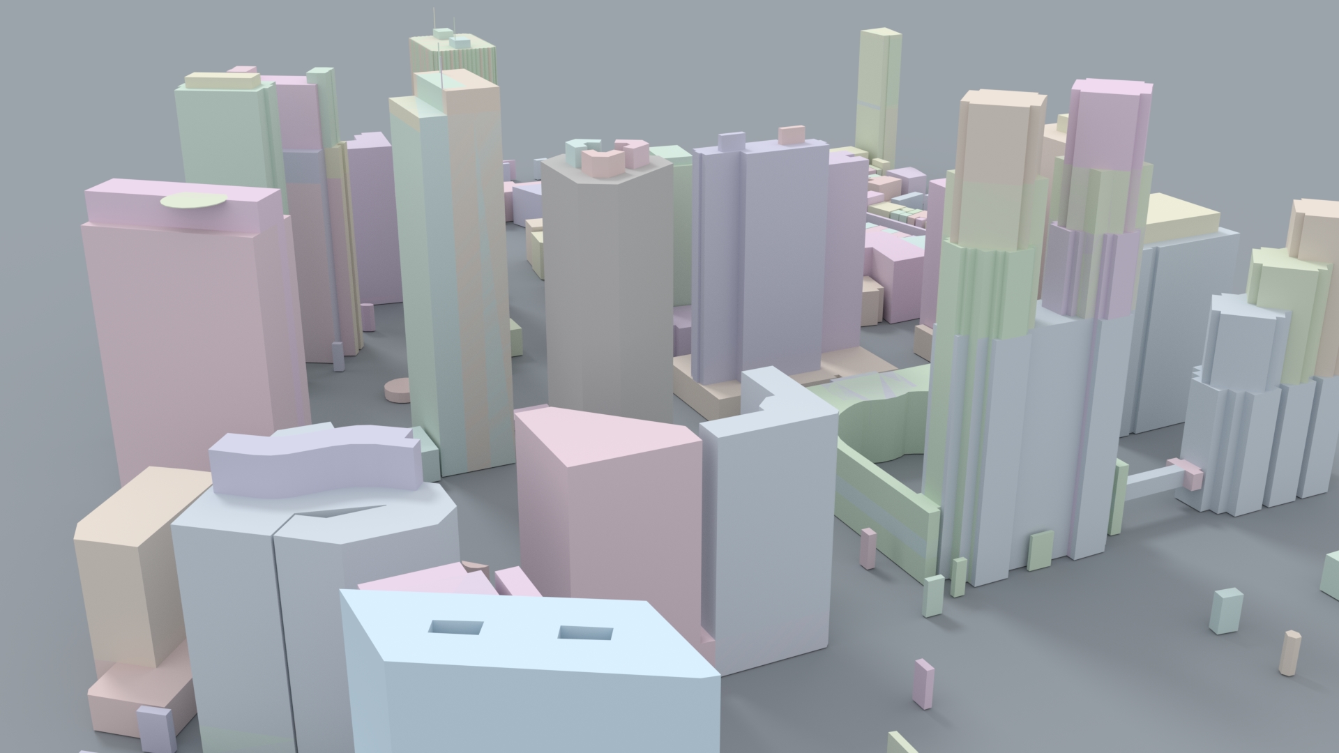 Tokyo Skyline 3D Model | 3D Models | FetchCFD