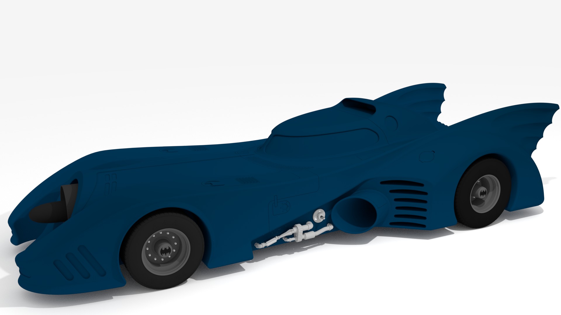 Batmobile Rendering
