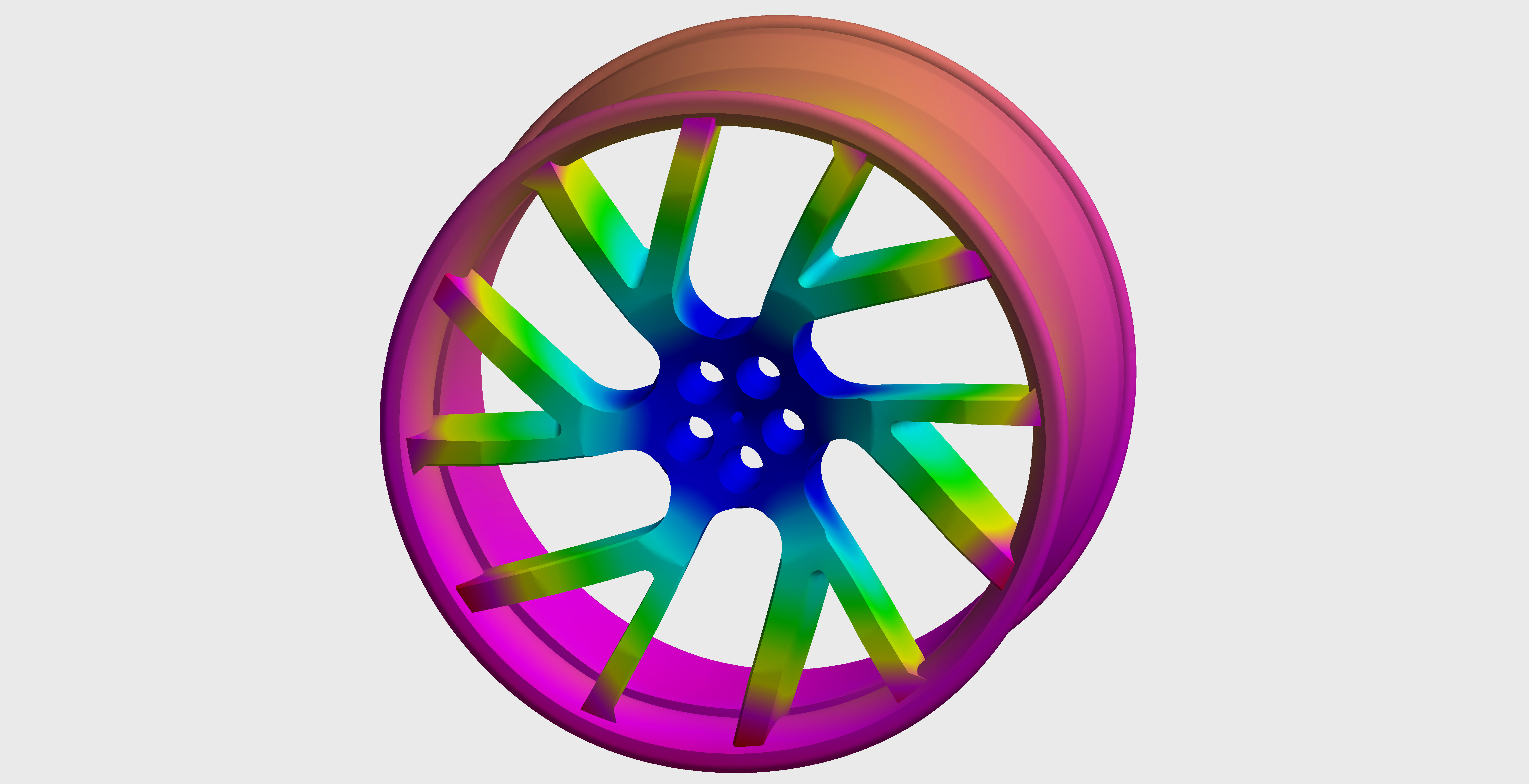 FEM Simulation Wheel | FEA Simulations | FetchCFD