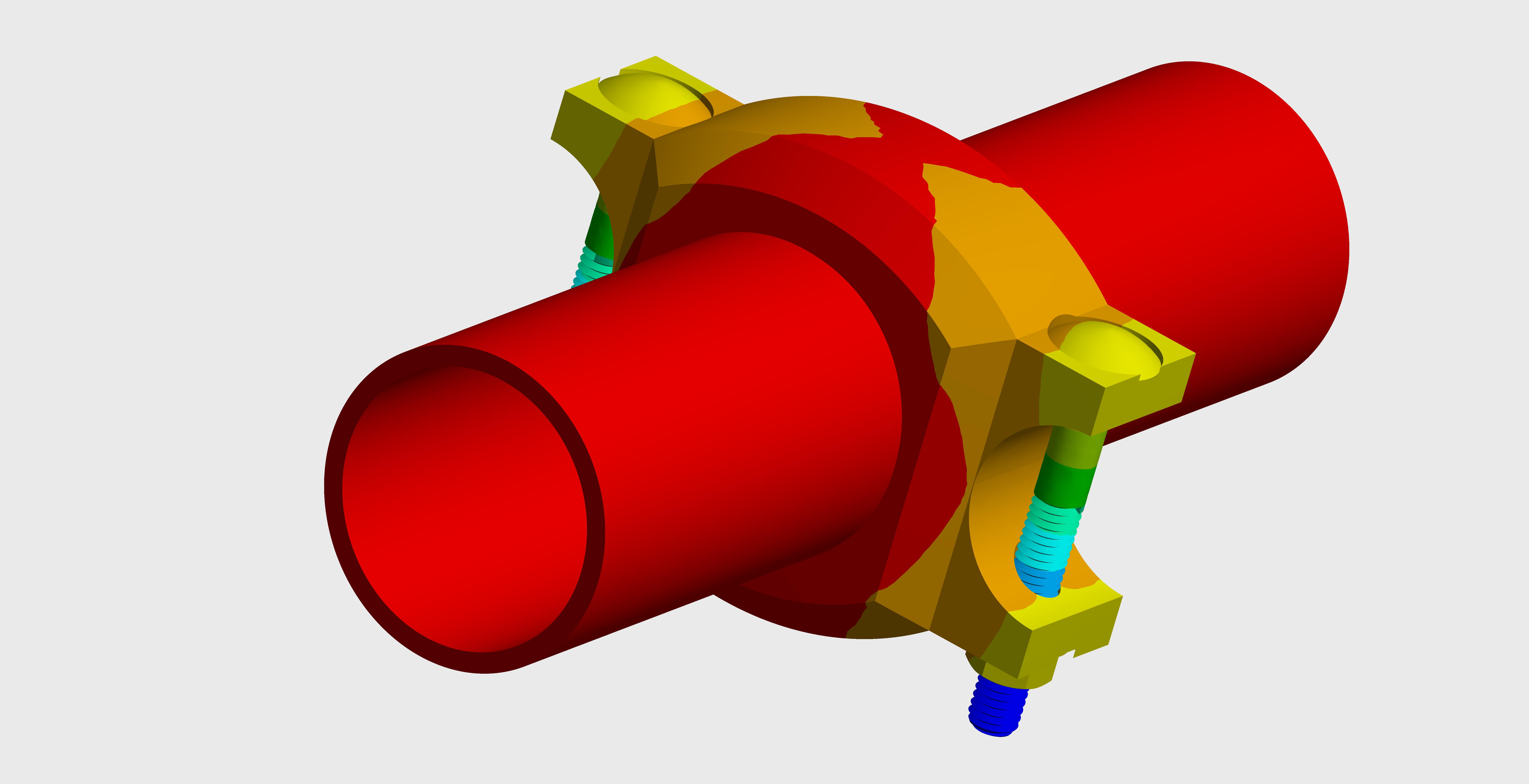 Thermal Analysis Pipe Coupling | FEA Simulations | FetchCFD