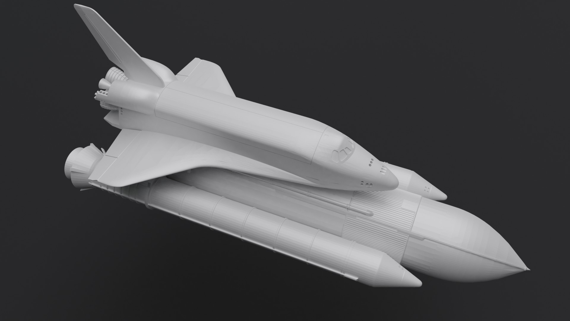 Space Shuttle 3d Model 3d Models Fetchcfd
