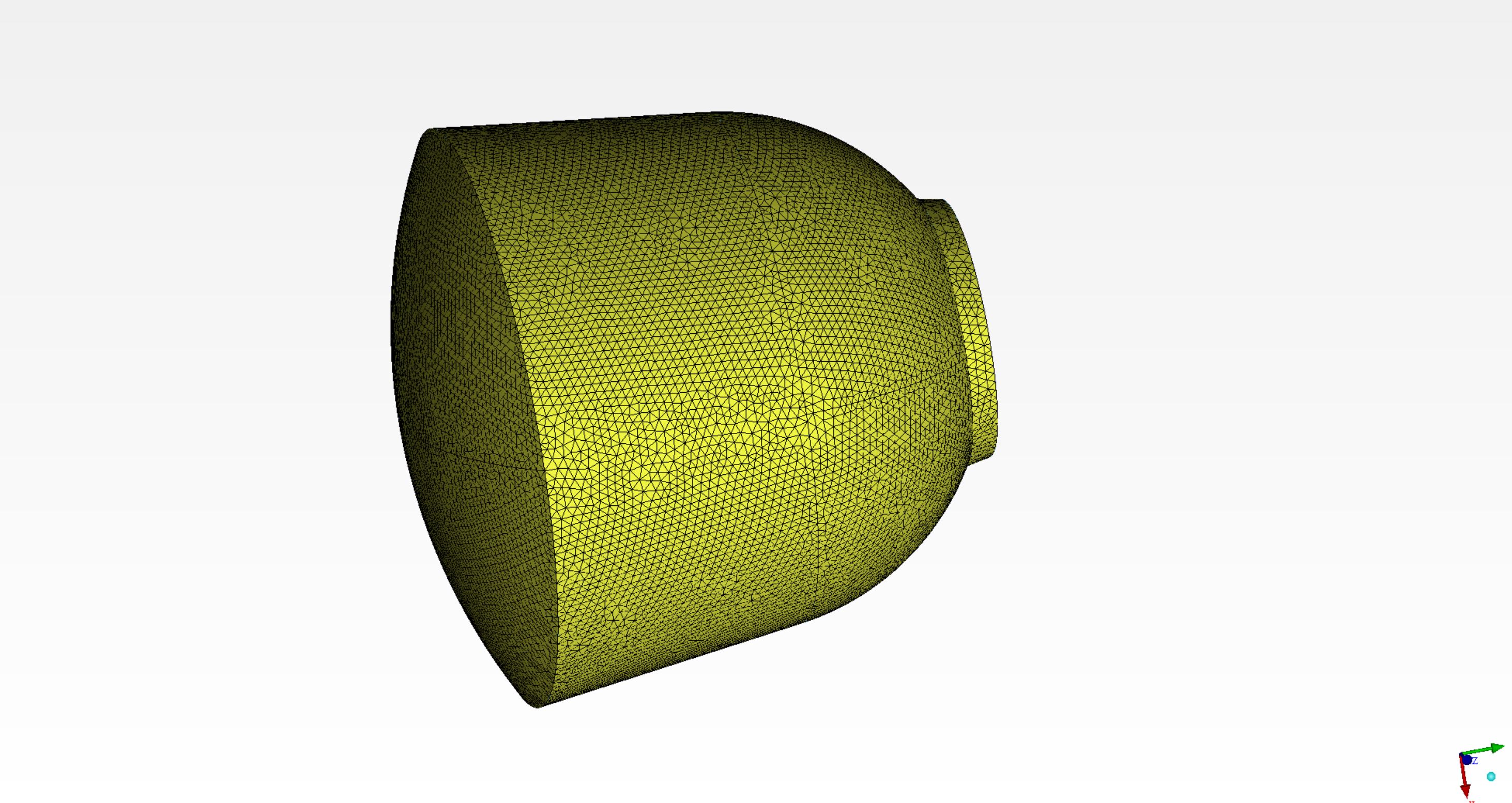 Soyuz Spacecraft Mesh for CFD Analysis | Mesh for CFD and FEA | FetchCFD