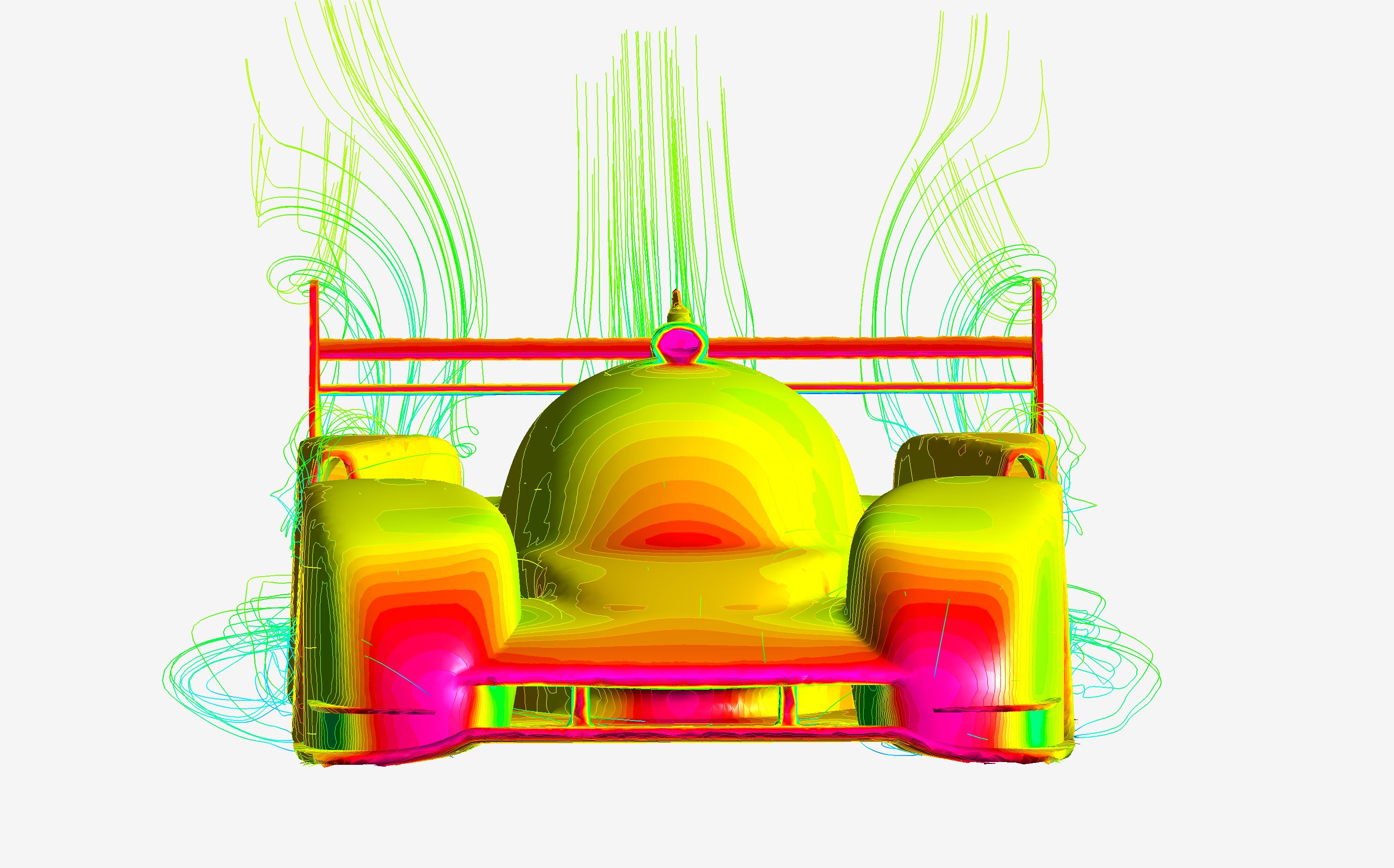 Porsche 919 Evo CFD Analysis In Virtual Reality Porsche 919 Evo CFD Analysis In Virtual Reality