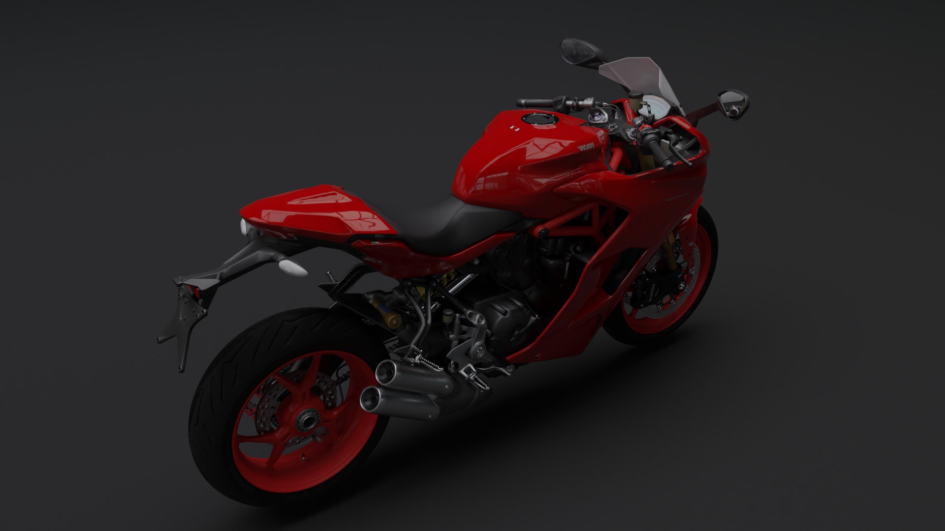 Ducati Motorcycle 3D Model | 3D Models | FetchCFD