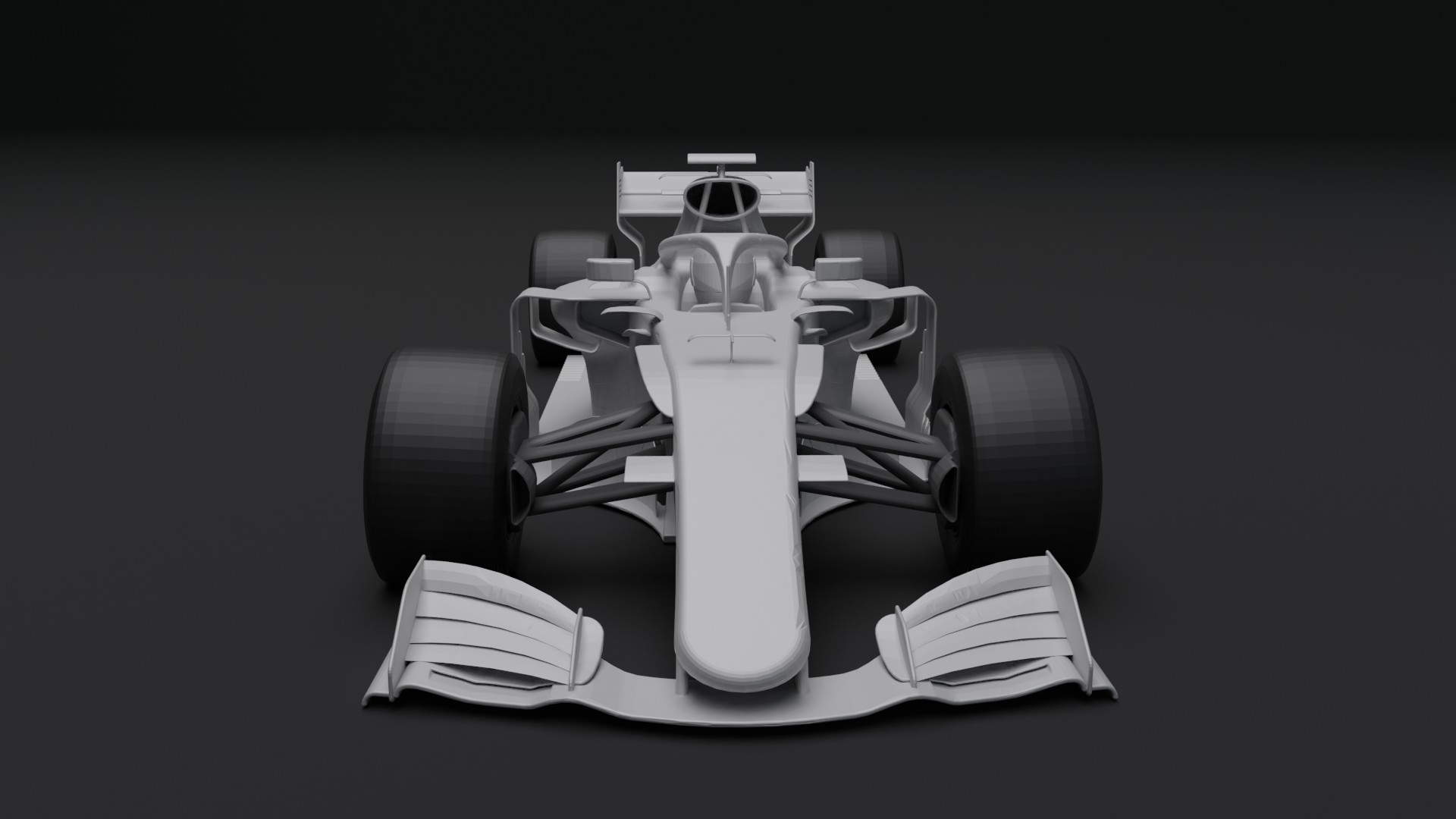 Mercedes F1 3D Model | 3D Models | FetchCFD