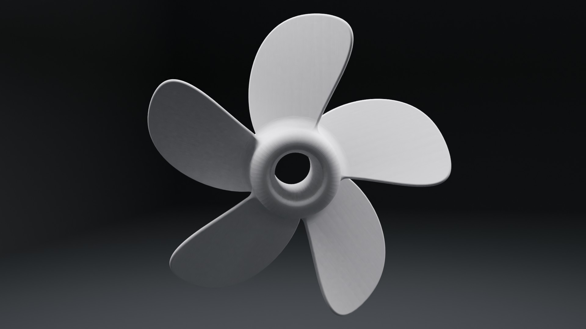 5 Blade Propeller 3D Model in 3D - Free 3D Model - .obj - FetchCFD