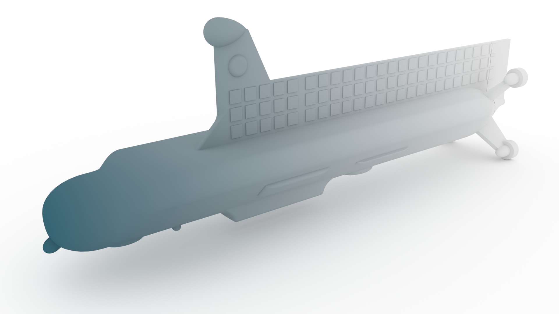 Titan Submarine 3D Model | 3D Models | FetchCFD