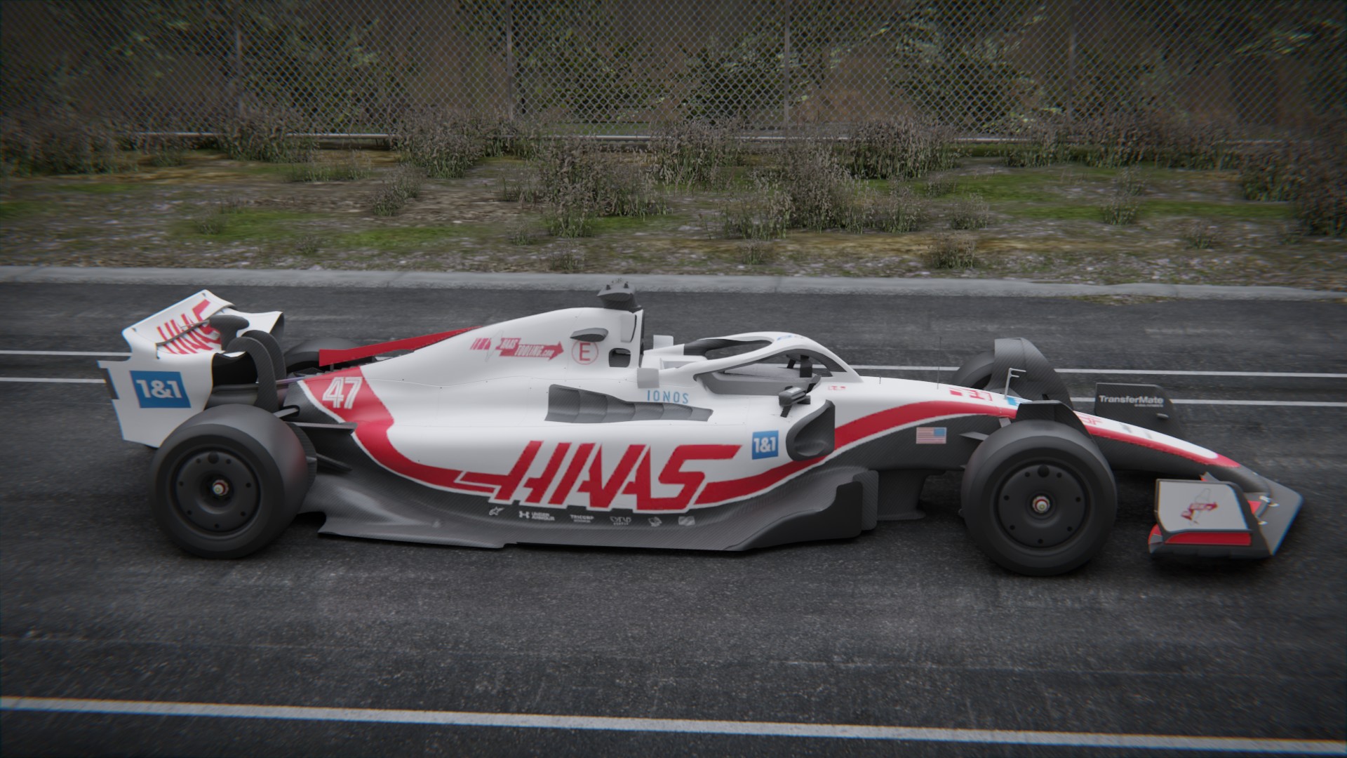 Haas F1 VF-22 3D Model | 3D Models | FetchCFD