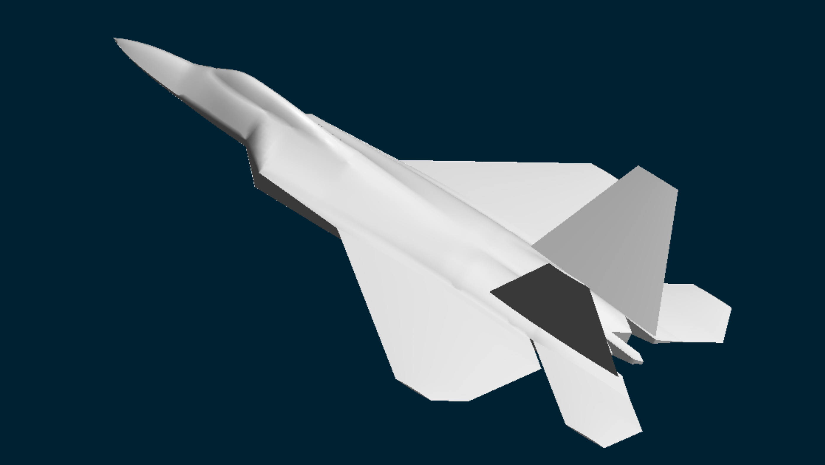 Fifth-Generation Aircraft Fluent Case File | CFD Simulations | FetchCFD